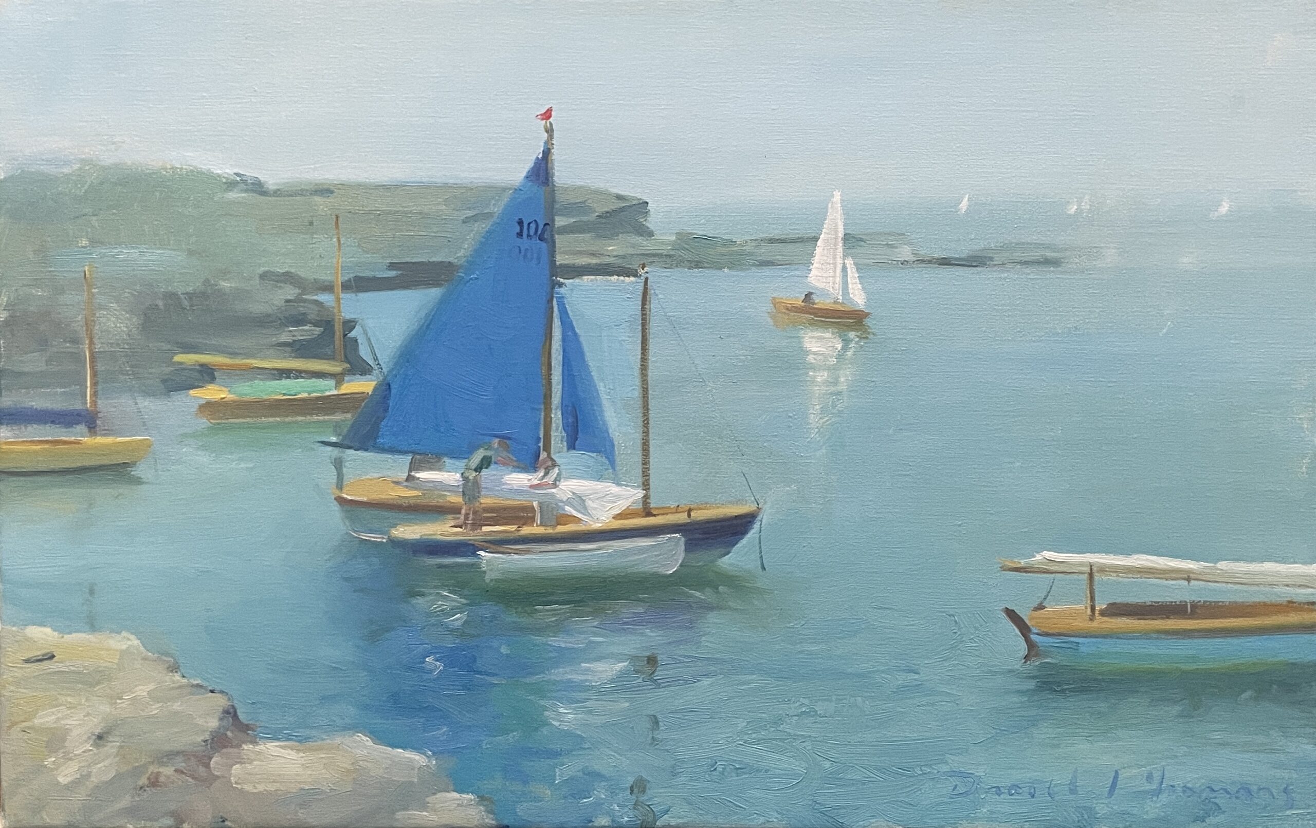 Blue SailsCHF 1,900 - Daniel James Yeomans
